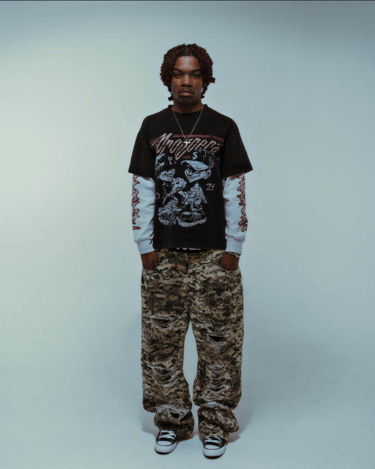 Prospera "Graffiti" Double Layer Tee